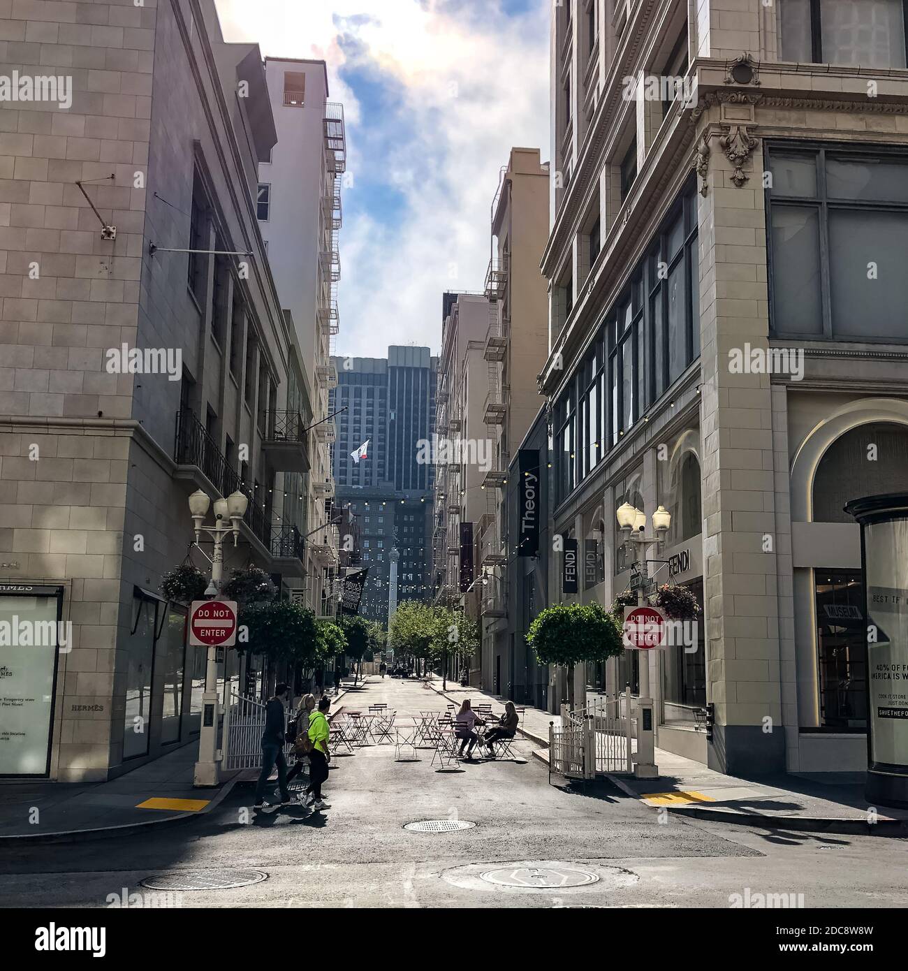 San Francisco street in California Stock Photo - Alamy