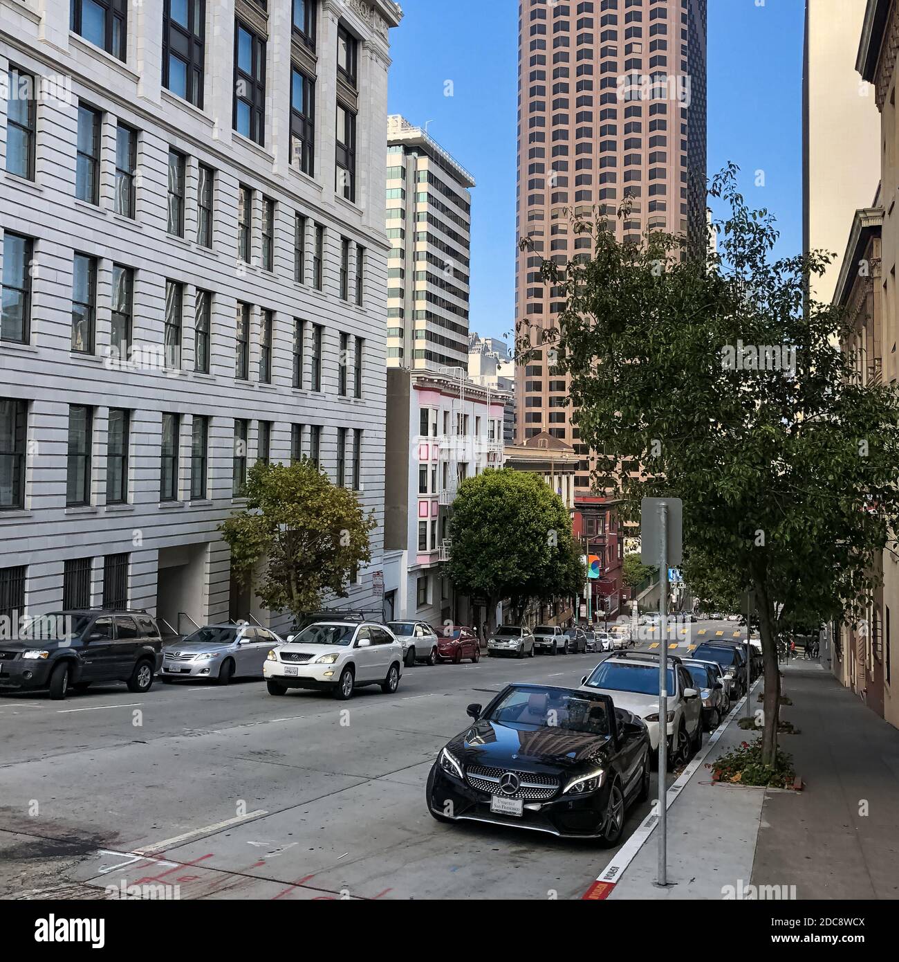San Francisco street in California Stock Photo - Alamy