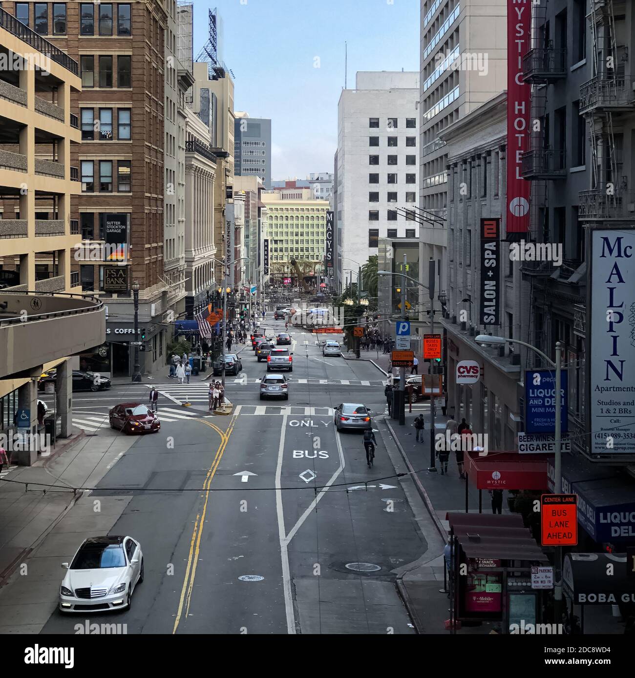 San Francisco street in California Stock Photo - Alamy