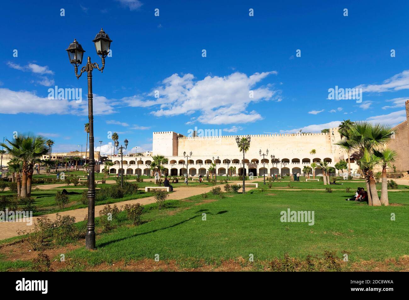 The Bab el-Mansour Gate, Meknes, Morocco, Africa Stock Photo - Alamy