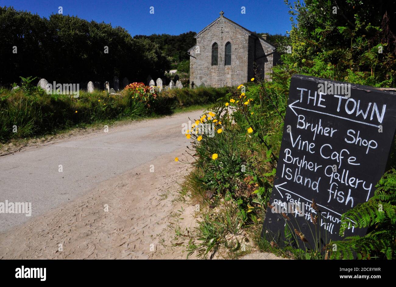 The sign which gives directions to the various facilities which greets ...