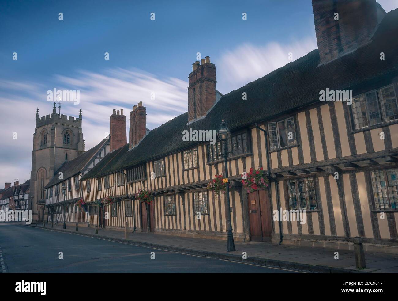 Medieval Tudor Alms Houses High Resolution Stock Photography and Images ...