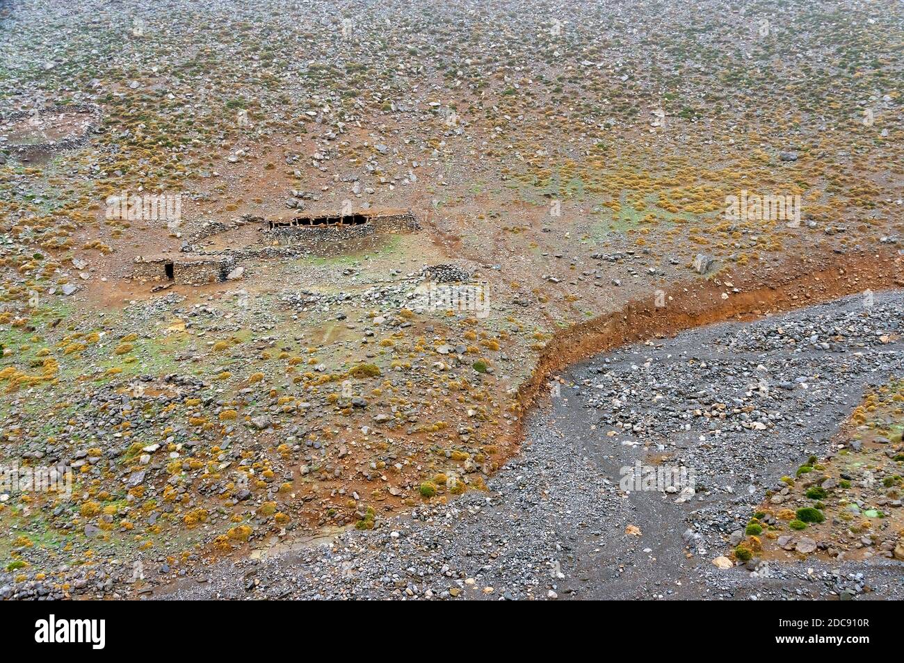 Alpine landscape of Atlas Mountains, South Morocco, Africa Stock Photo ...