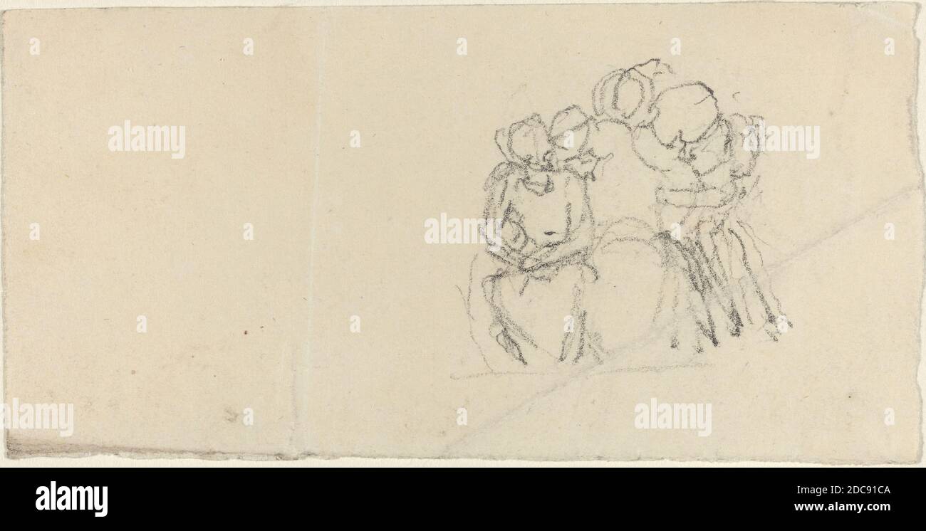 John Flaxman, (artist), British, 1755 - 1826, Group of Figures ...