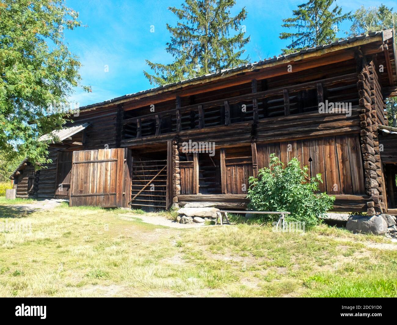 Skansen outdoor museum. Skansen is an ethnological open-air museum and ...