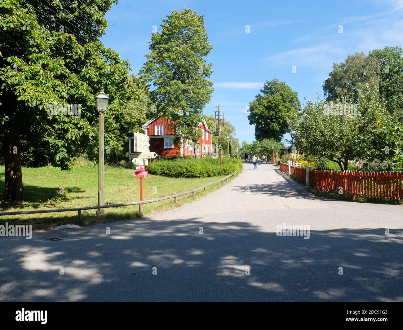Skansen outdoor museum. Skansen is an ethnological open-air museum and ...