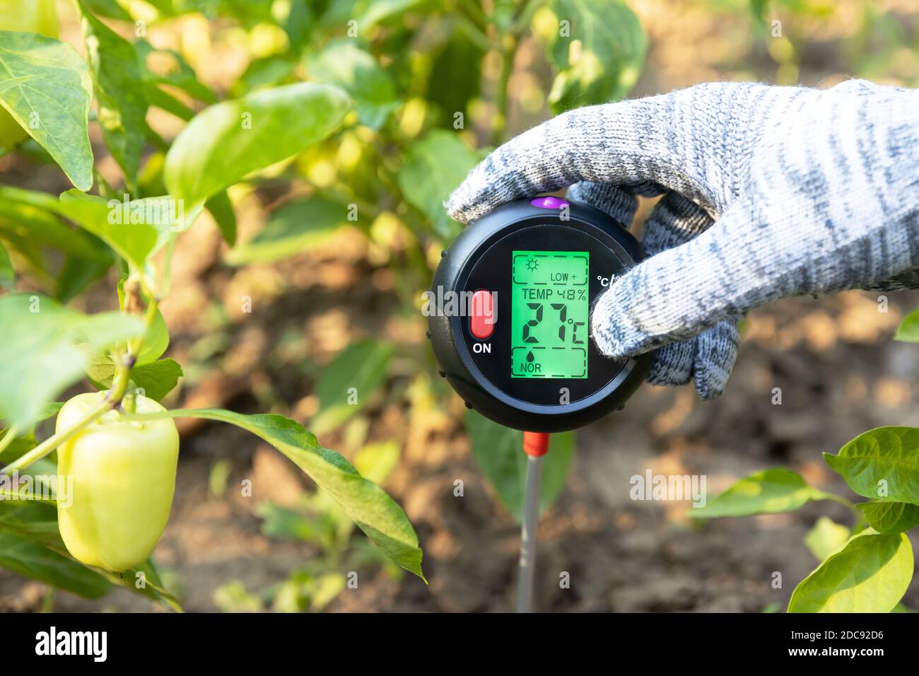 Soil temperature hi-res stock photography and images - Alamy