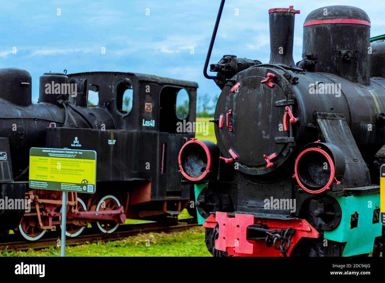 Old steam engine locomotives hi-res stock photography and images - Alamy