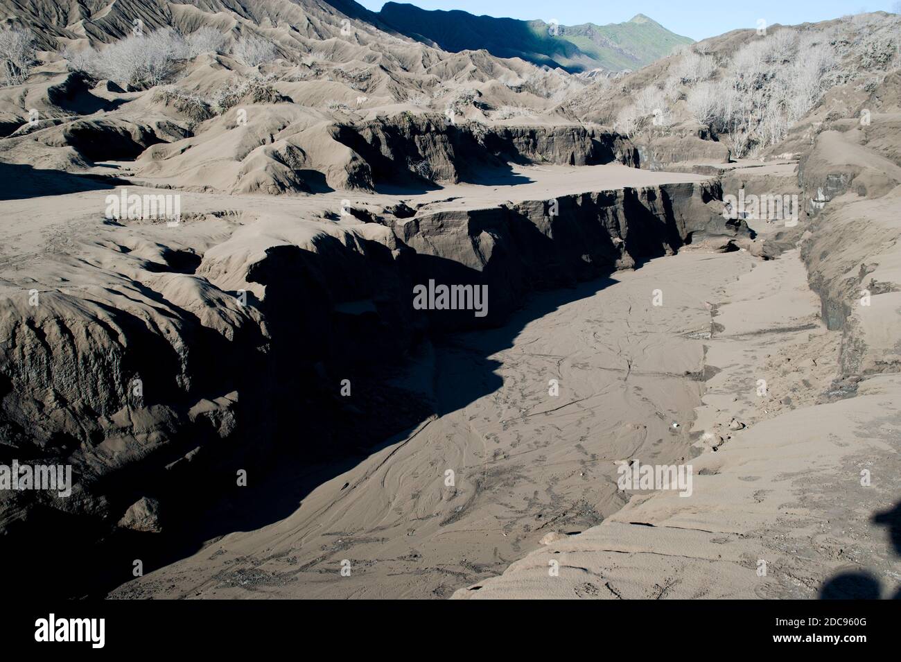 Ash Sand at the Bottom of Mount Bromo, Bromo Tengger Semeru National ...