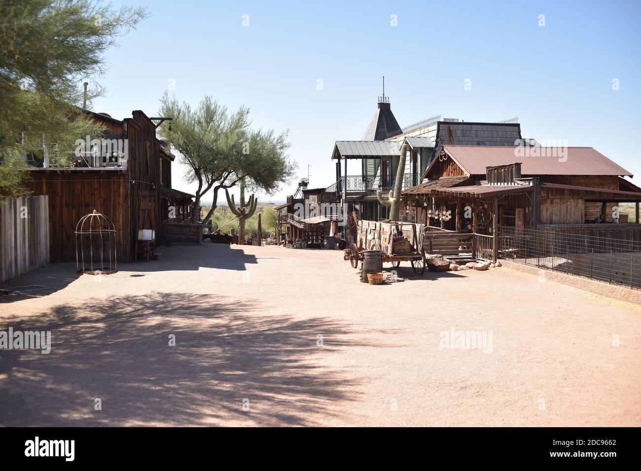 Replica ghost town hi-res stock photography and images - Alamy