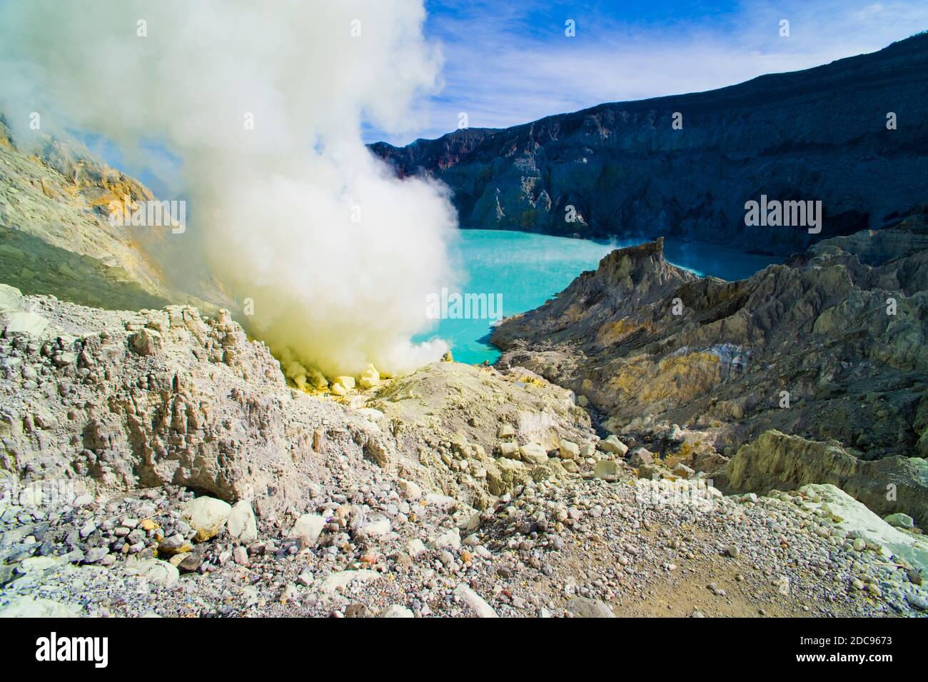 Kawah Ijen Volcano, Java, Indonesia, Asia Stock Photo - Alamy