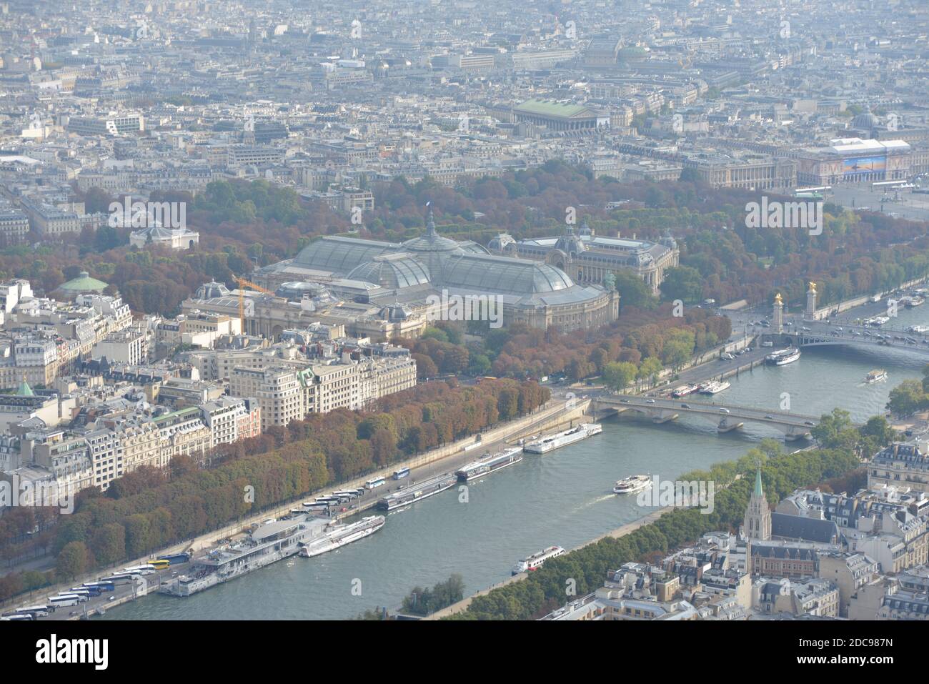 View from Eiffel Tower, Paris Stock Photo - Alamy