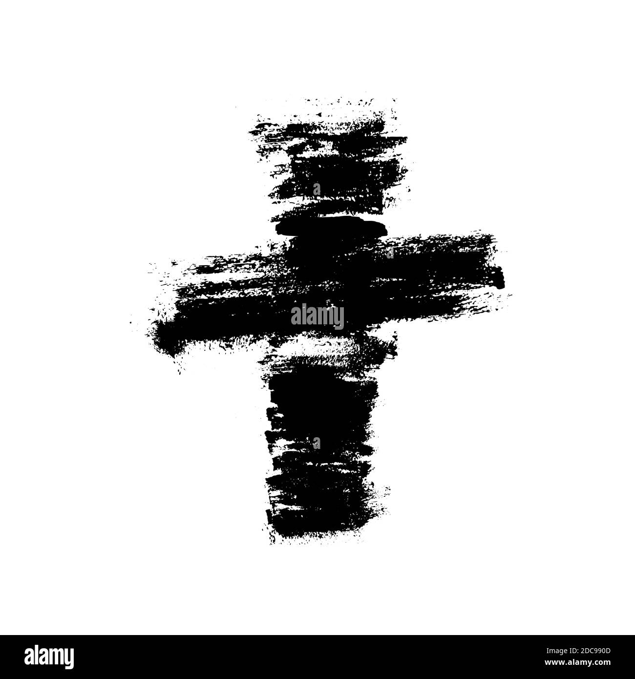 Vector banner or illustration on the religious theme. Abstract black ...