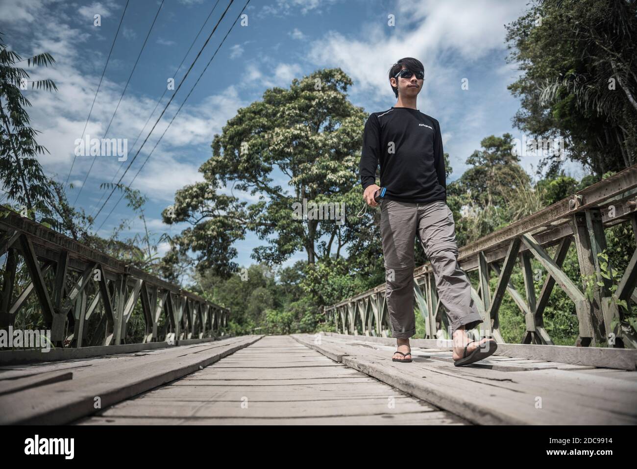Tourist at Berastagi (Brastagi), North Sumatra, Indonesia, Asia Stock ...