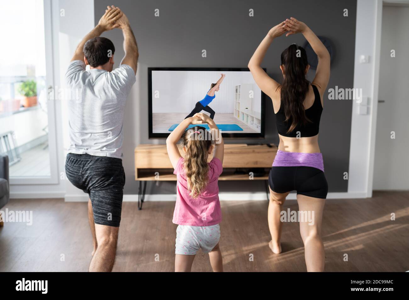 Family fitness program hi-res stock photography and images - Alamy