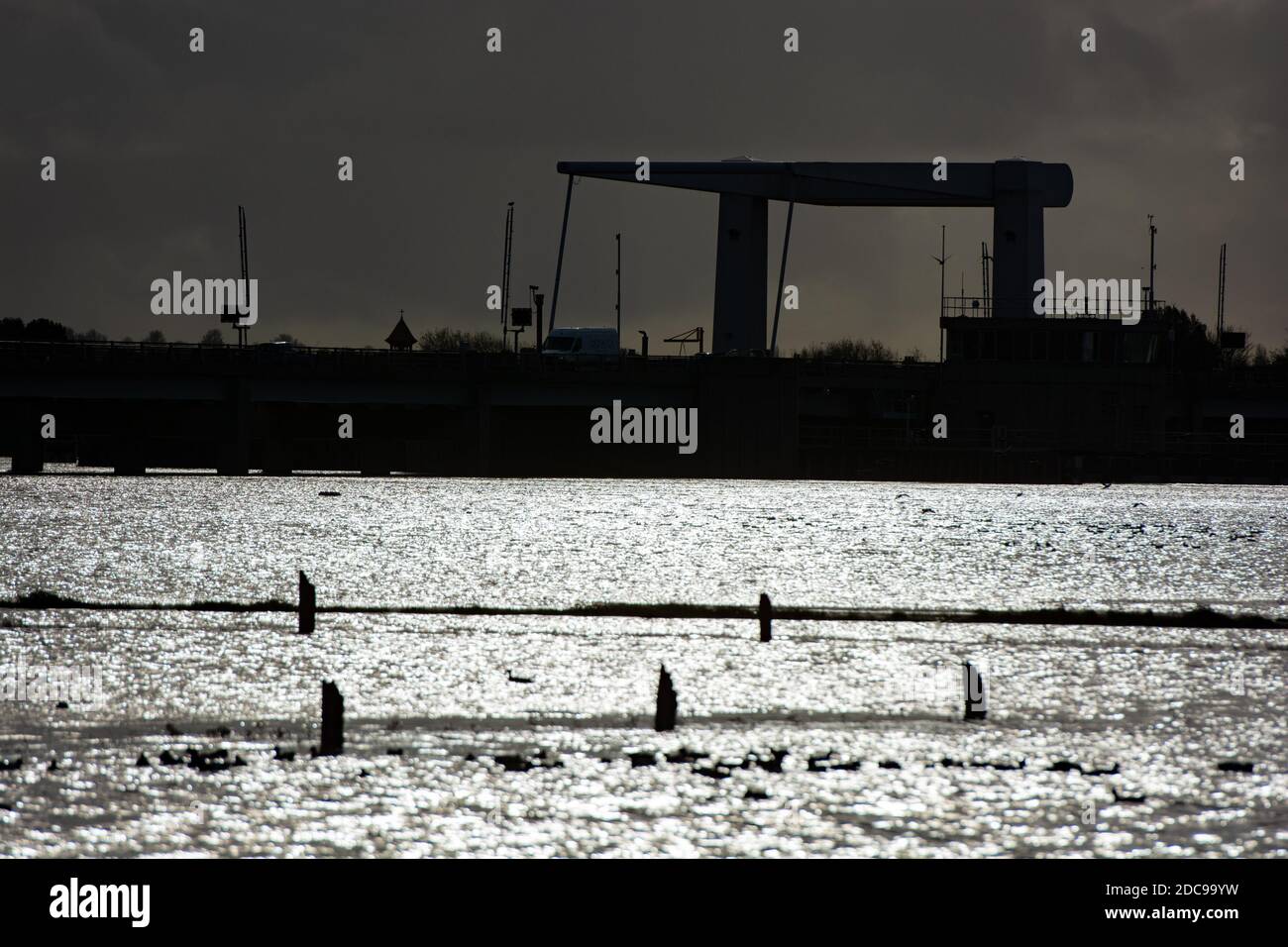 Breydon Water, Breydon Bridge, Great Yarmouth Stock Photo - Alamy