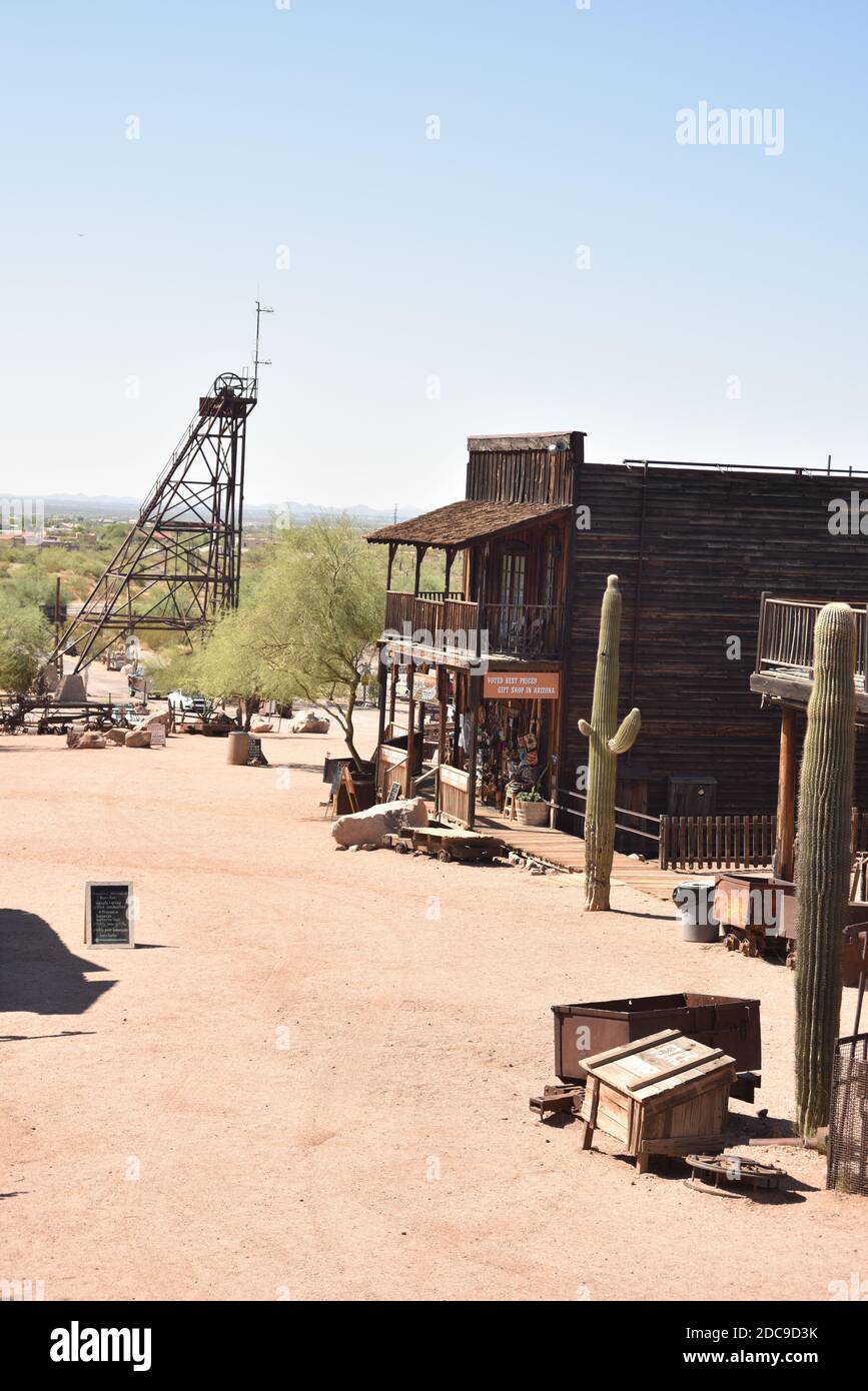 Replica ghost town hi-res stock photography and images - Alamy