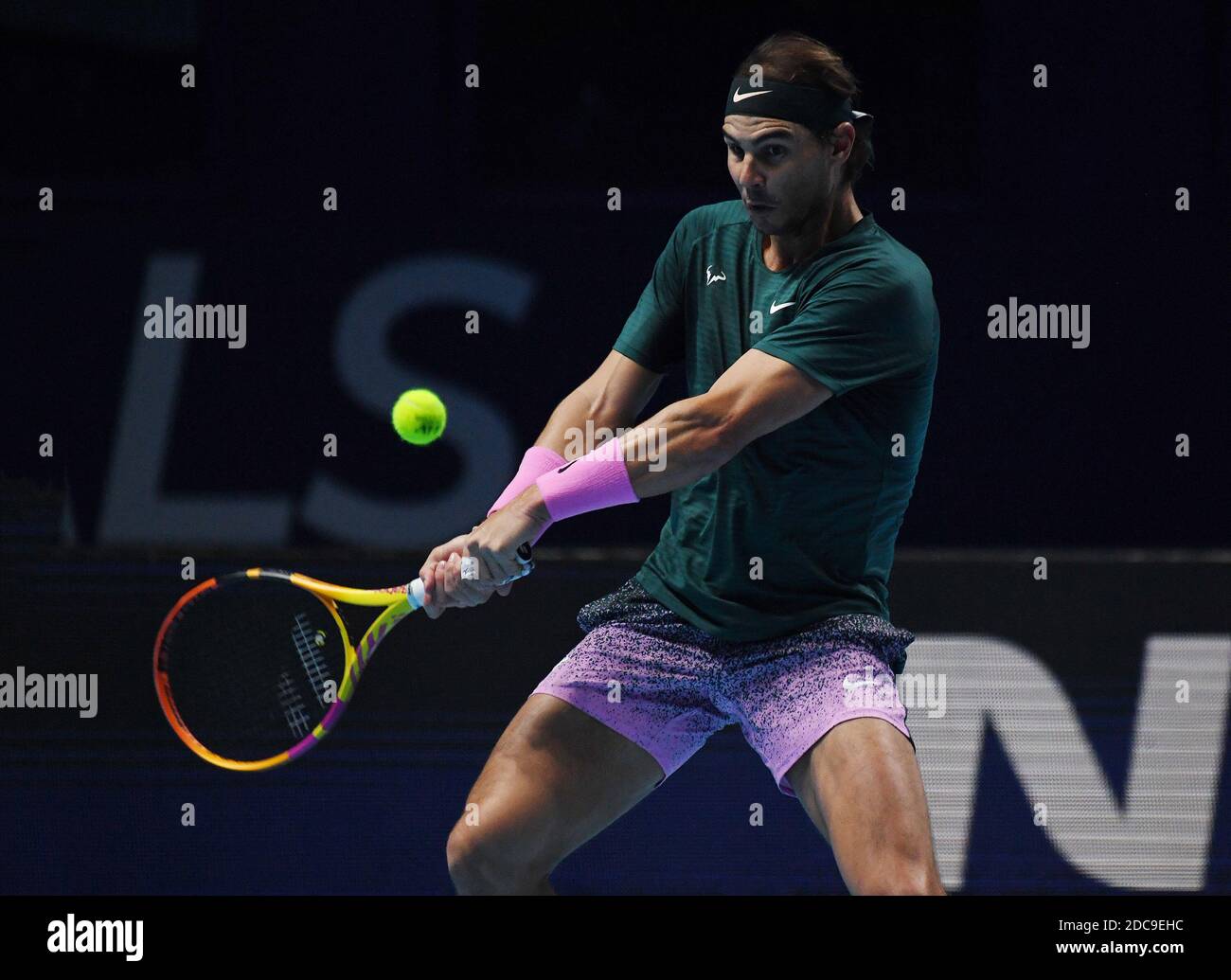 London, UK. 19th Nov, 2020. London 02 Arena Nitto ATP Finals Day 5 ...