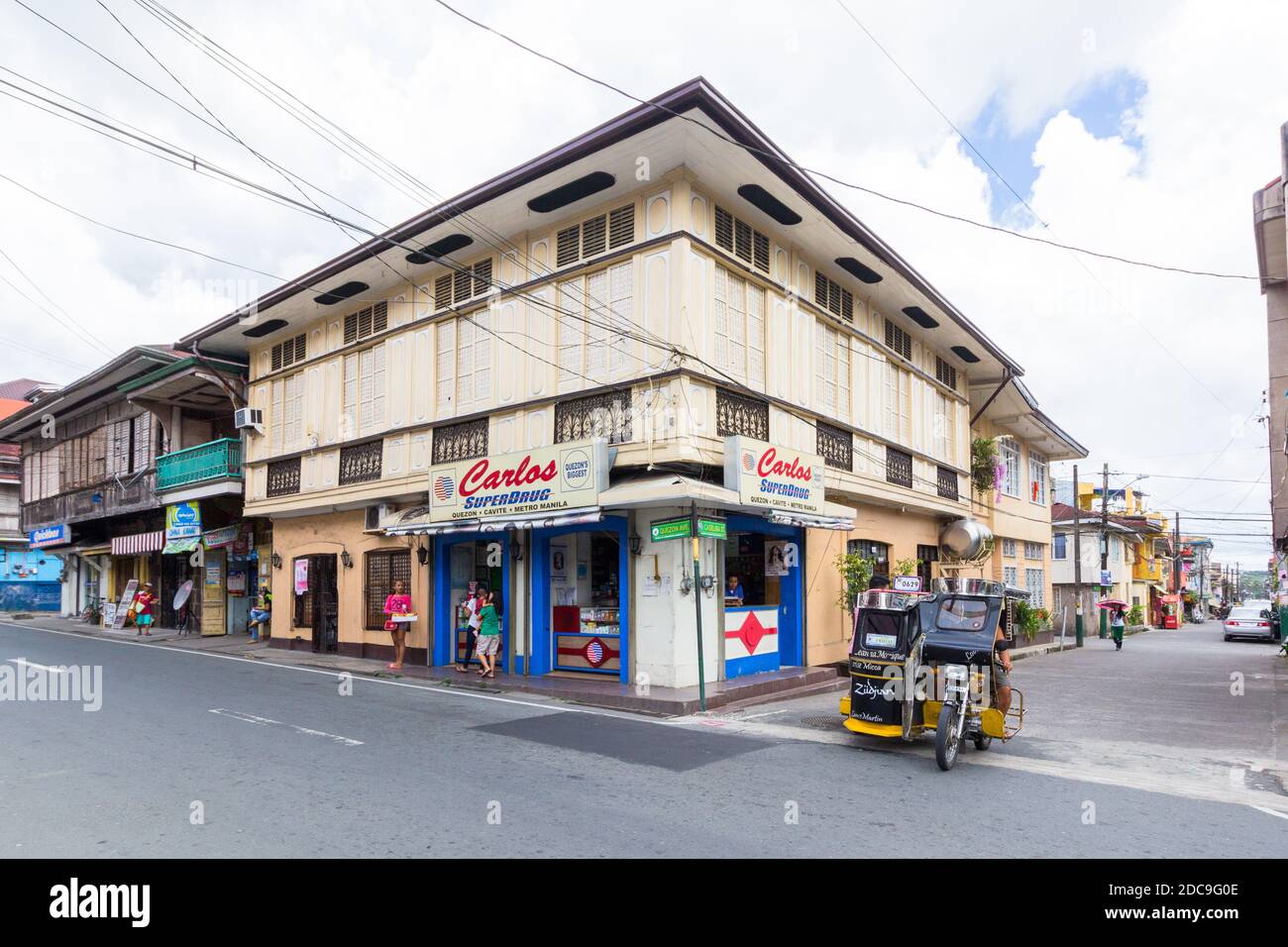 A heritage house in the town of Lucban in Quezon, Philippines Stock ...