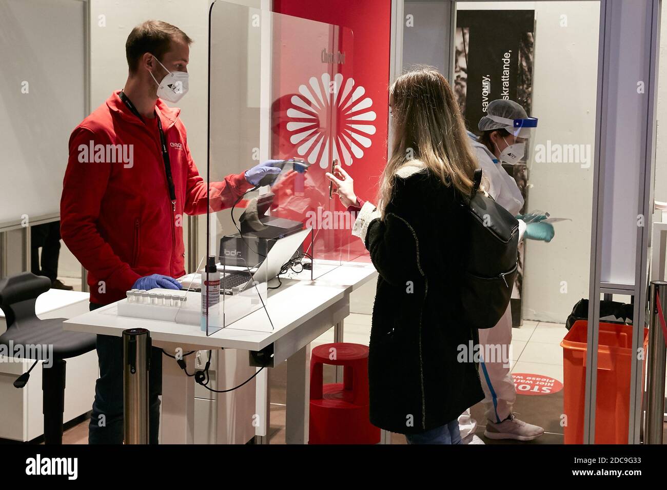 Data collection terminal hi-res stock photography and images - Alamy