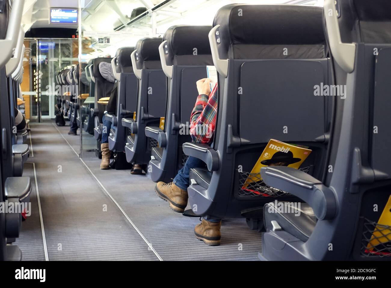 1st class railroad seat hi-res stock photography and images - Alamy