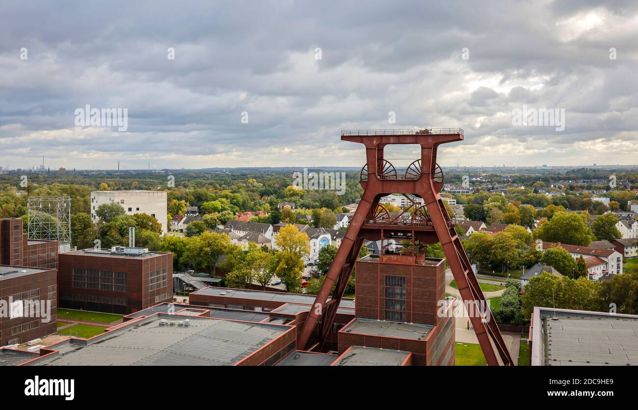 City overview with mining museum hi-res stock photography and images ...