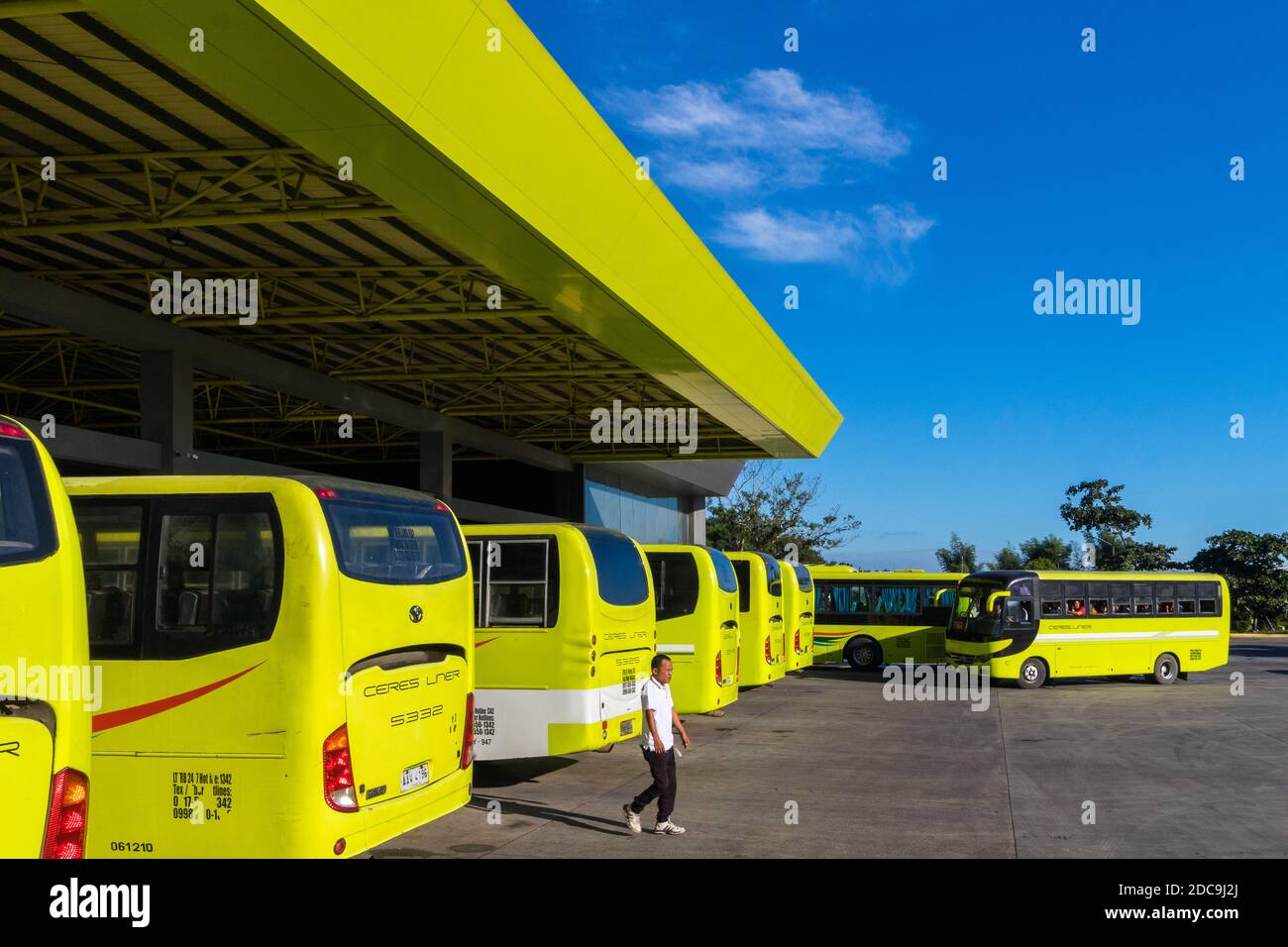 The Ceres bus terminal in Iloilo City, Philippines Stock Photo - Alamy