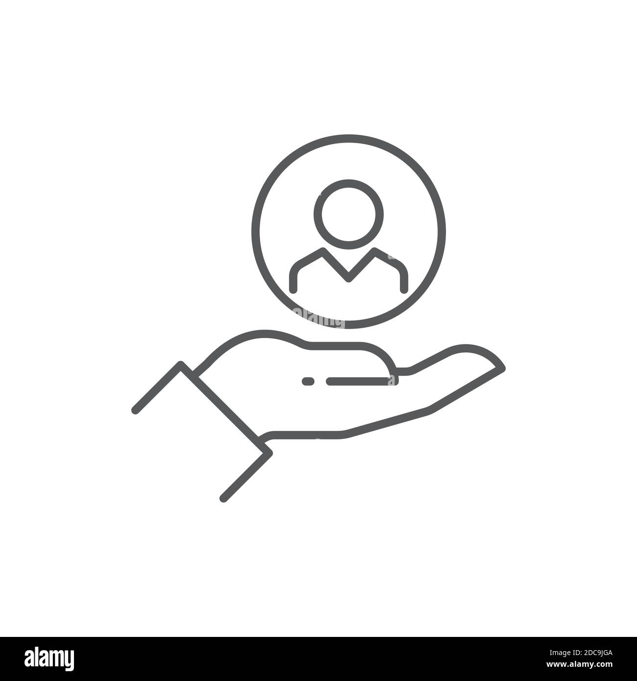 Customer care icon. Customer Retention Patient assistance icon. Service ...