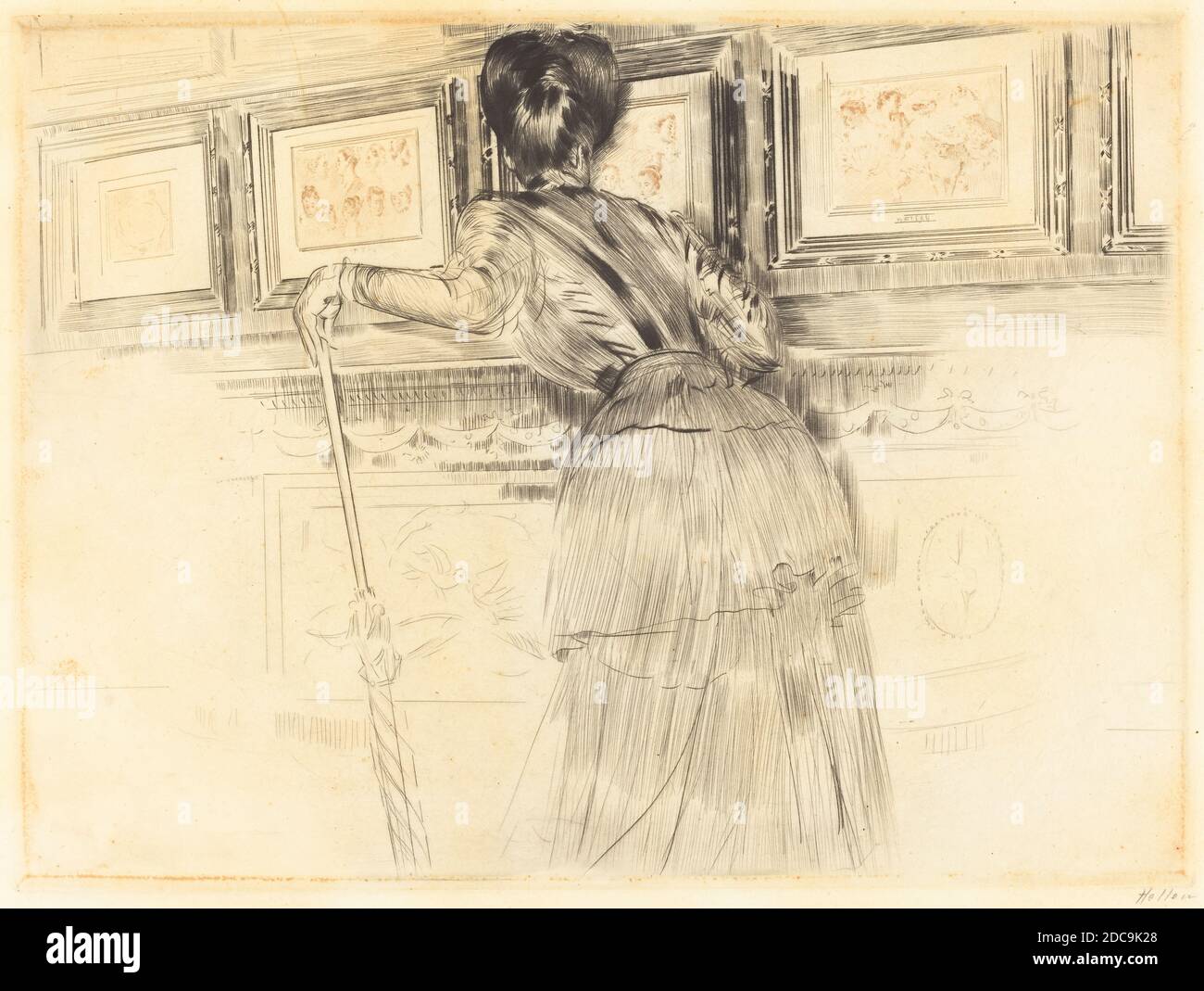 Paul-César Helleu, (artist), French, 1859 - 1927, In Front of the ...