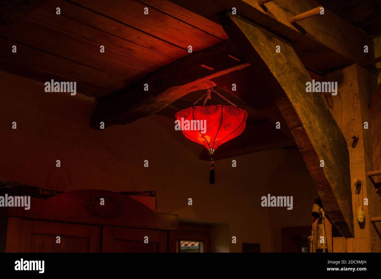 Old wooden ceiling hi-res stock photography and images - Alamy