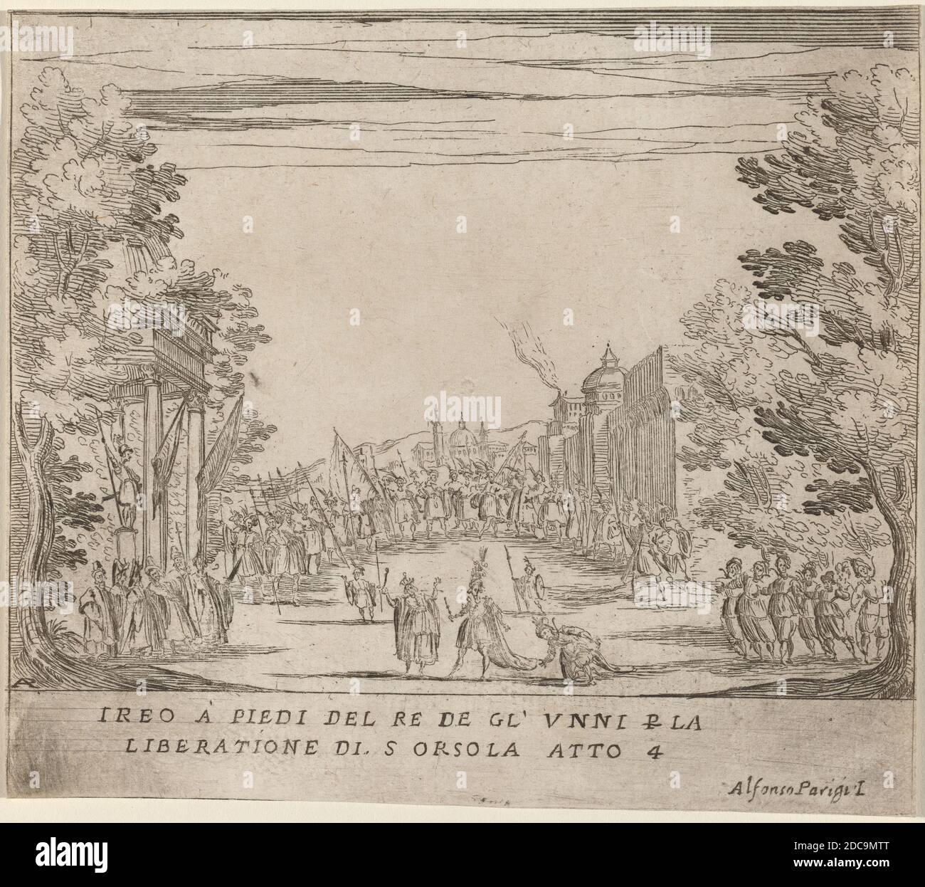 Alfonso Parigi II, (artist), Florentine, 1606 - 1656, Jereo Before the ...