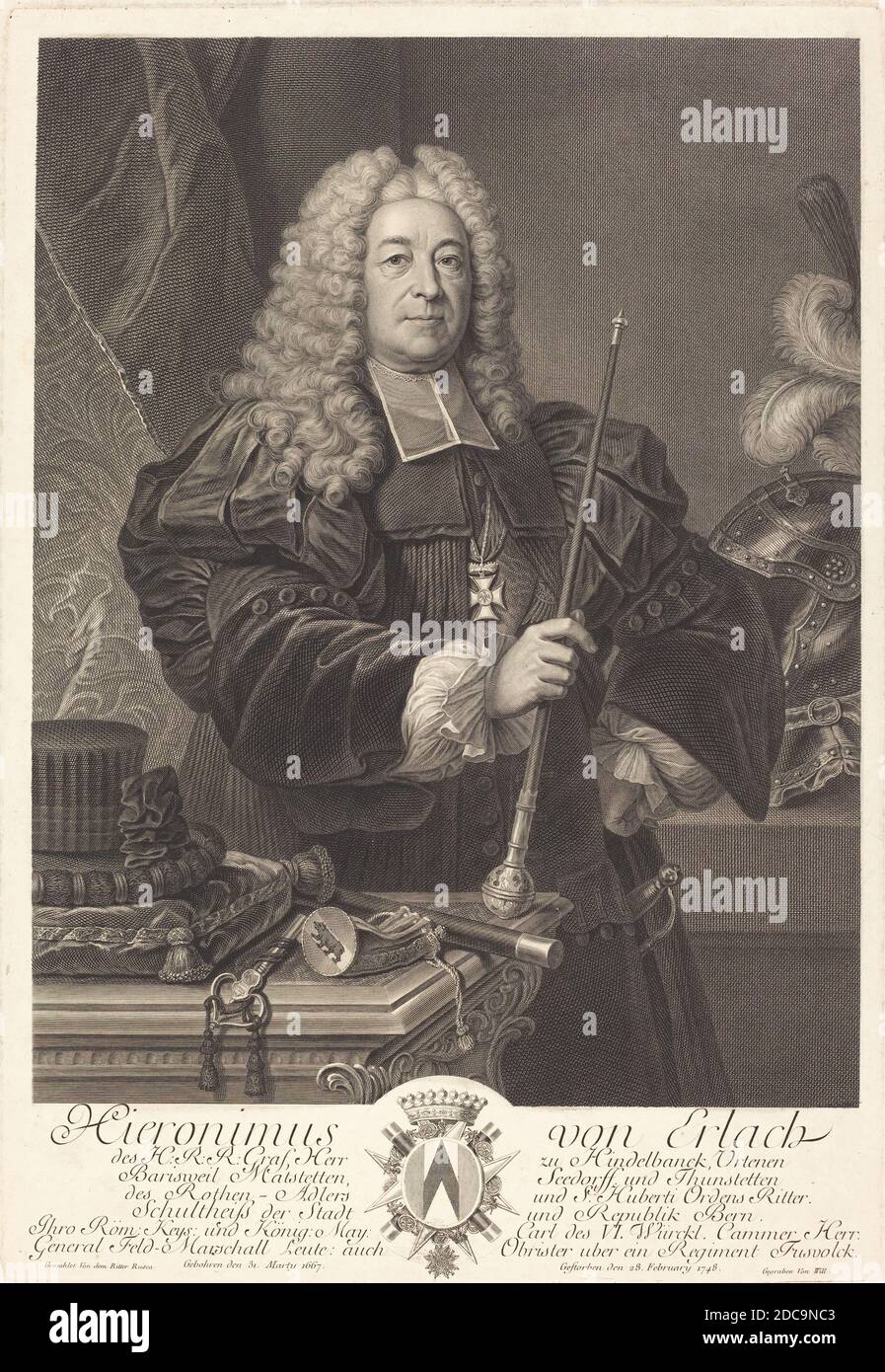 Johann Georg Wille, (artist), German, 1715 - 1808, Carlo Francesco ...