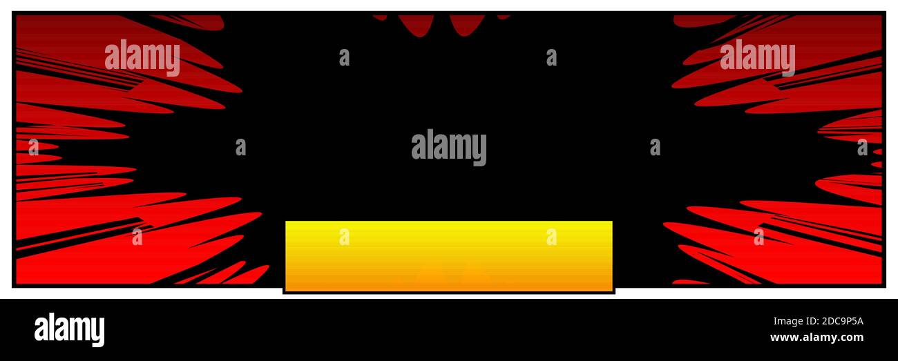 Comic book colored background for banner. Vector cartoon illustration ...