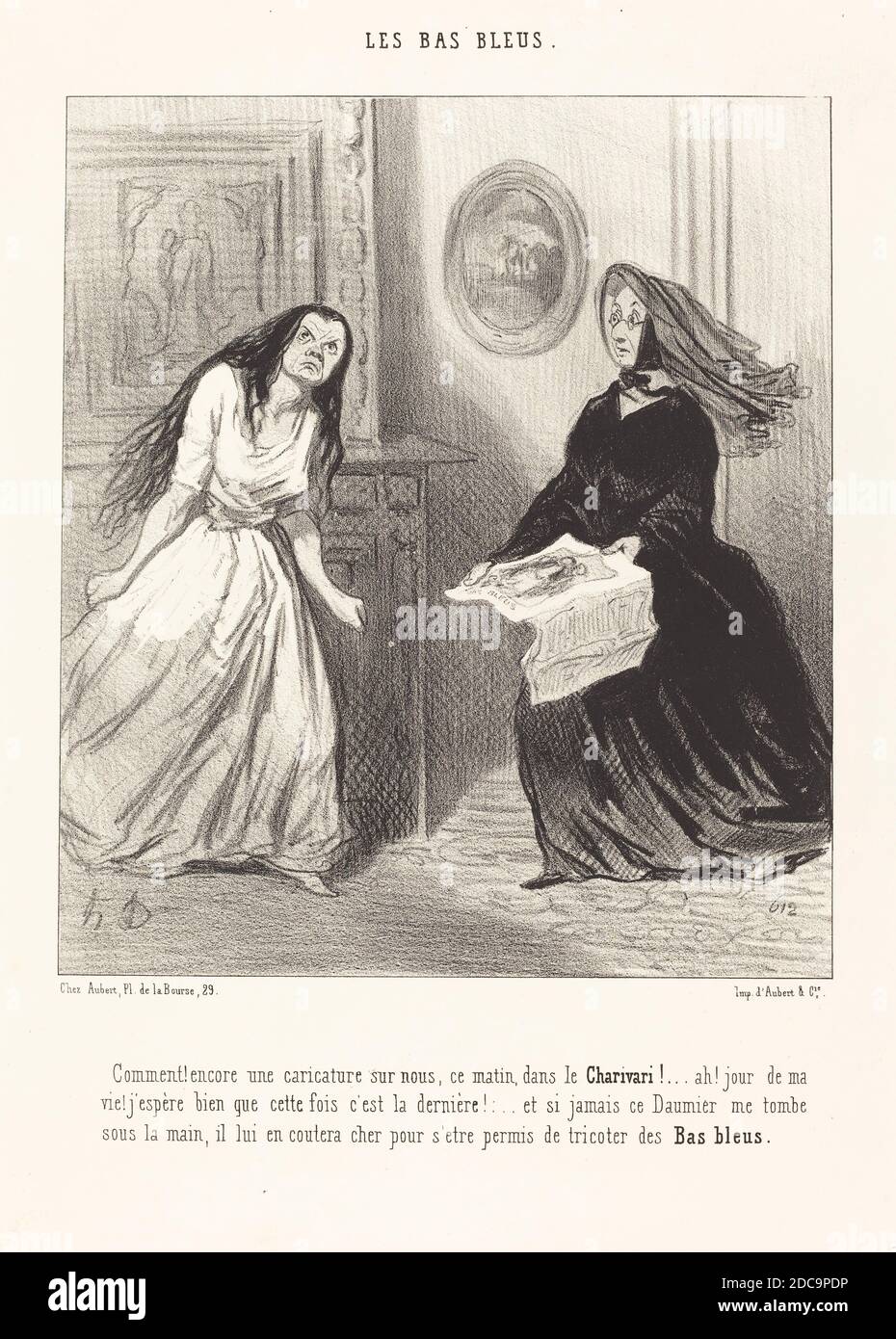 Honore daumier bas hi-res stock photography and images - Alamy