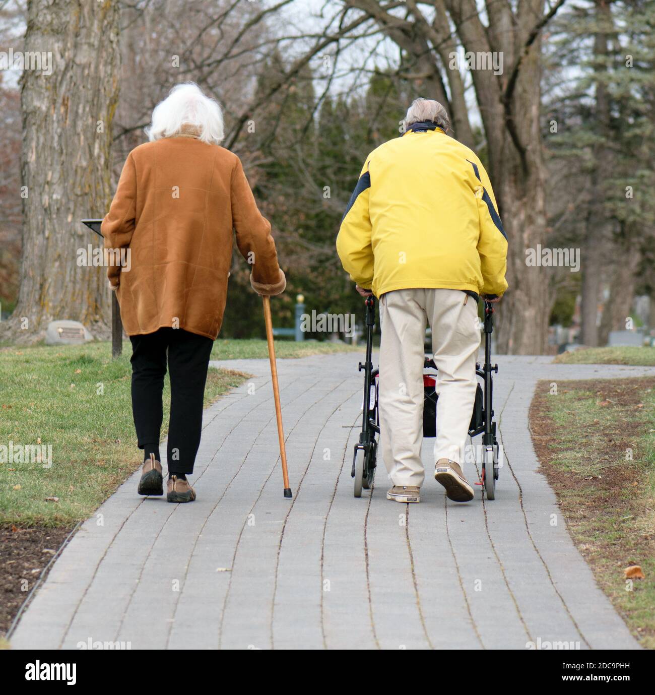 Aided walking hi-res stock photography and images - Alamy