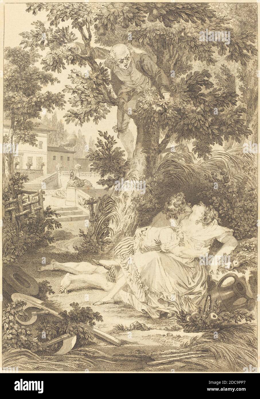 French 18th Century, (artist), Jean-Baptiste Mallet, (artist after ...