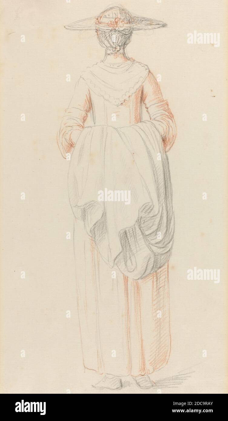 William Hoare, (artist), British, c. 1707 - 1792, Lady Holding Her ...