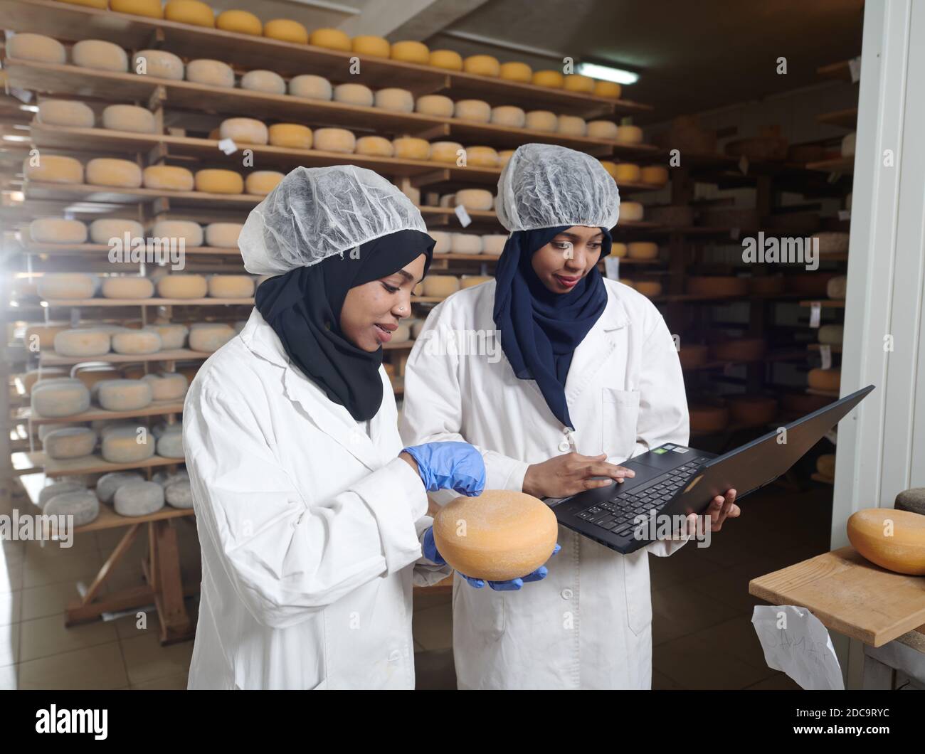 business woman team in local cheese production company Stock Photo - Alamy