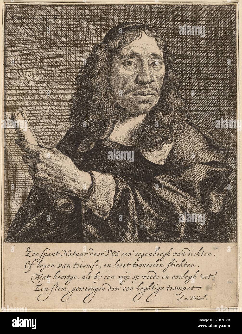 Karel Dujardin, (artist), Dutch, 1626 - 1678, Jan de Vos, 1662, etching ...