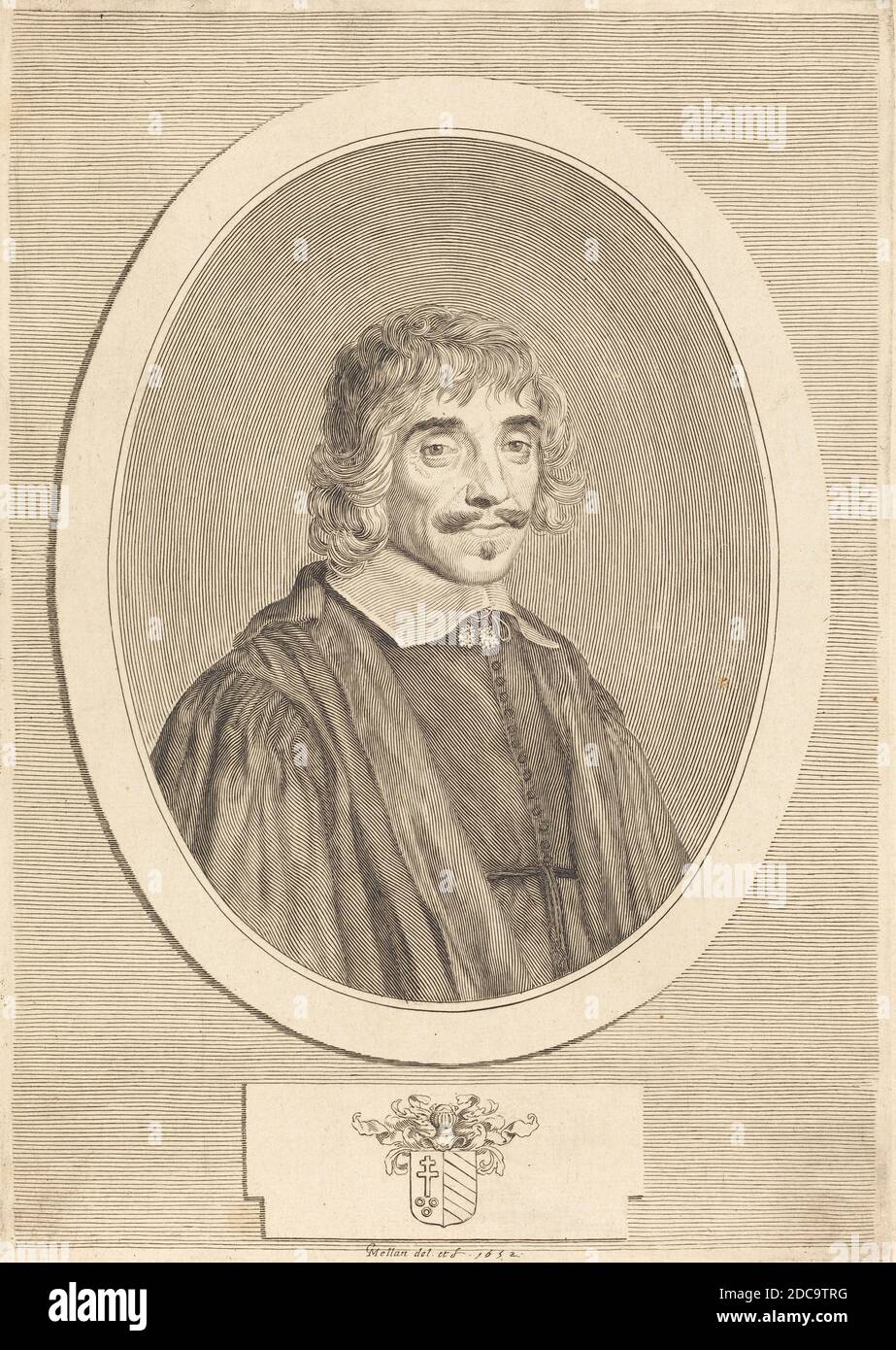 Claude Mellan, (artist), French, 1598 - 1688, Jean Perrault, 1632 ...