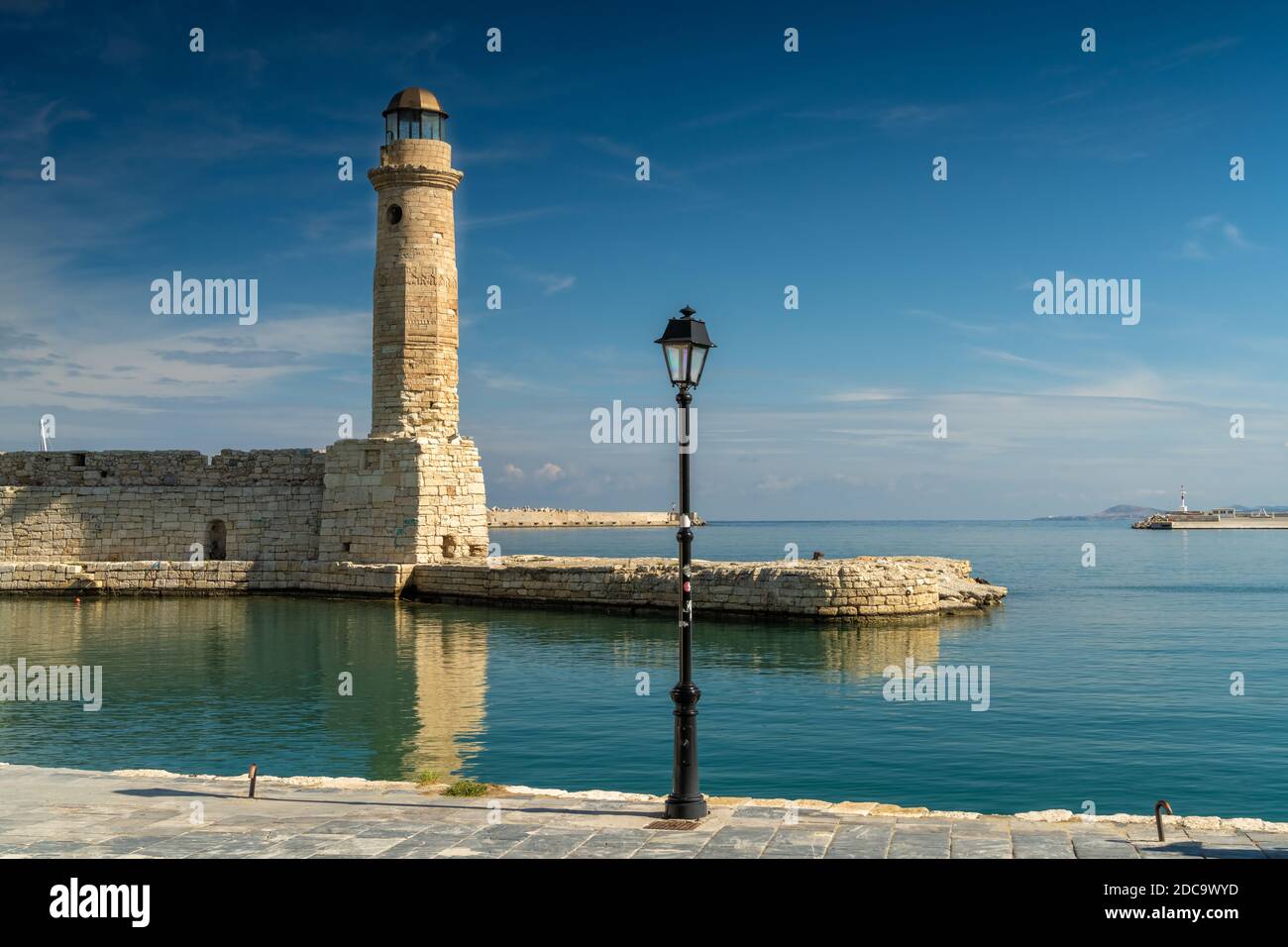 The old Venetian Harbor of Rethymno (also Rethimno, Rethymnon, and ...