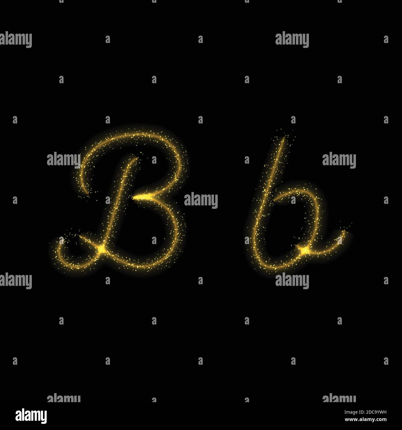 Letter b illuminated hi-res stock photography and images - Alamy