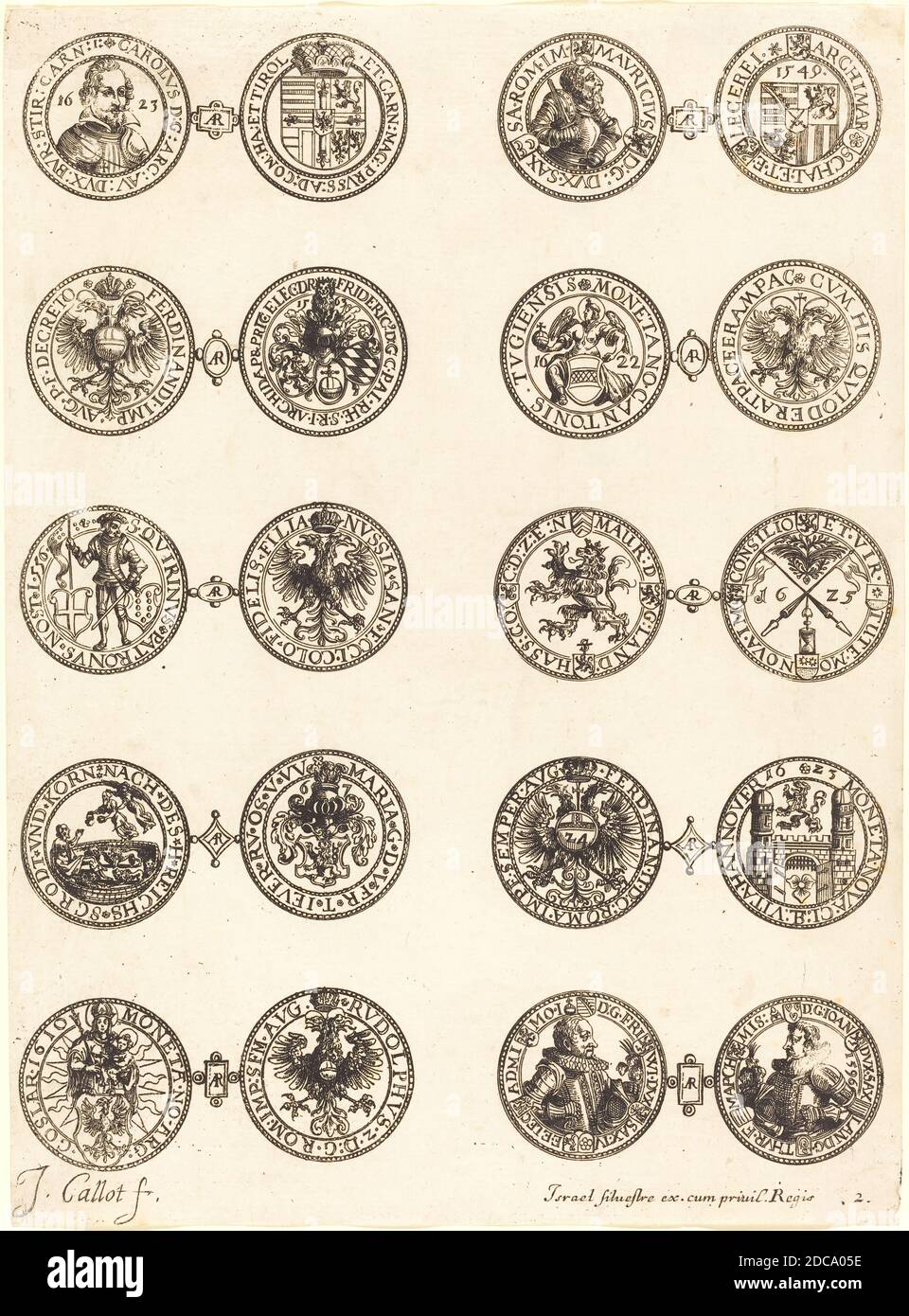 Jacques Callot, (artist), French, 1592 - 1635, Coins, The Coins ...