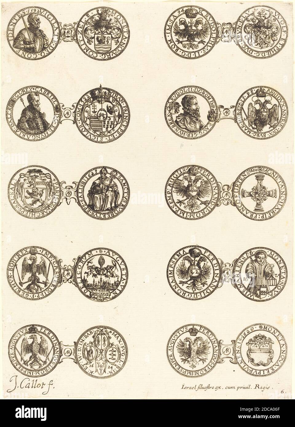Jacques Callot, (artist), French, 1592 - 1635, Coins, The Coins ...