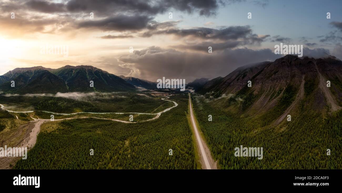 Canadian Aerial Nature View Stock Photo - Alamy