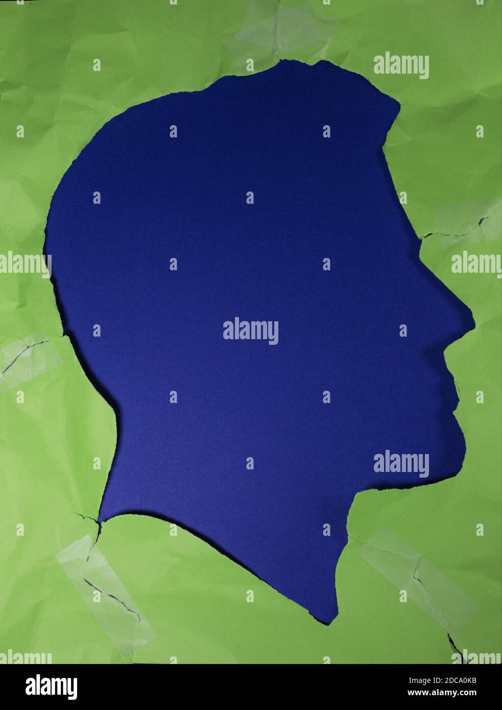 Profile of paper hi-res stock photography and images - Alamy