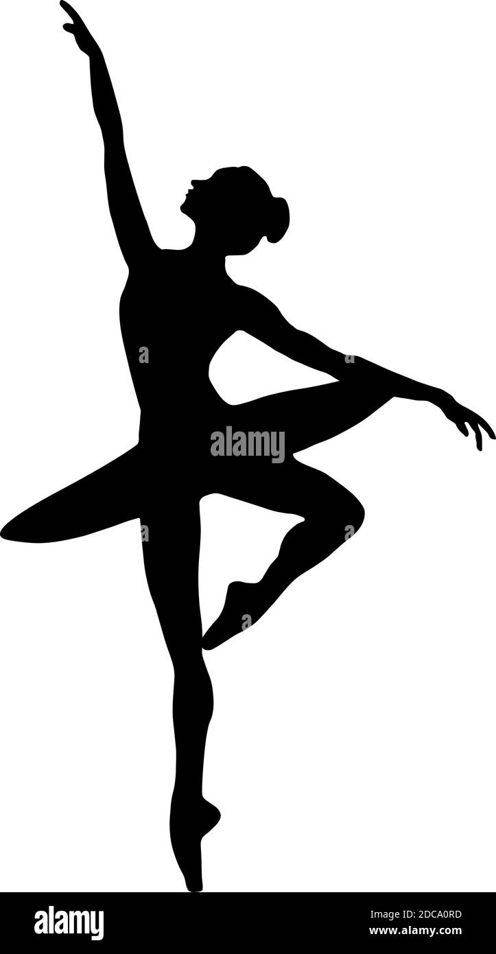 Vector of ballet dancer Stock Vector Image & Art - Alamy