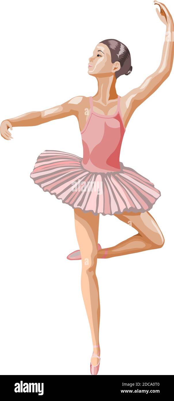 Vector of ballet dancer Stock Vector Image & Art - Alamy