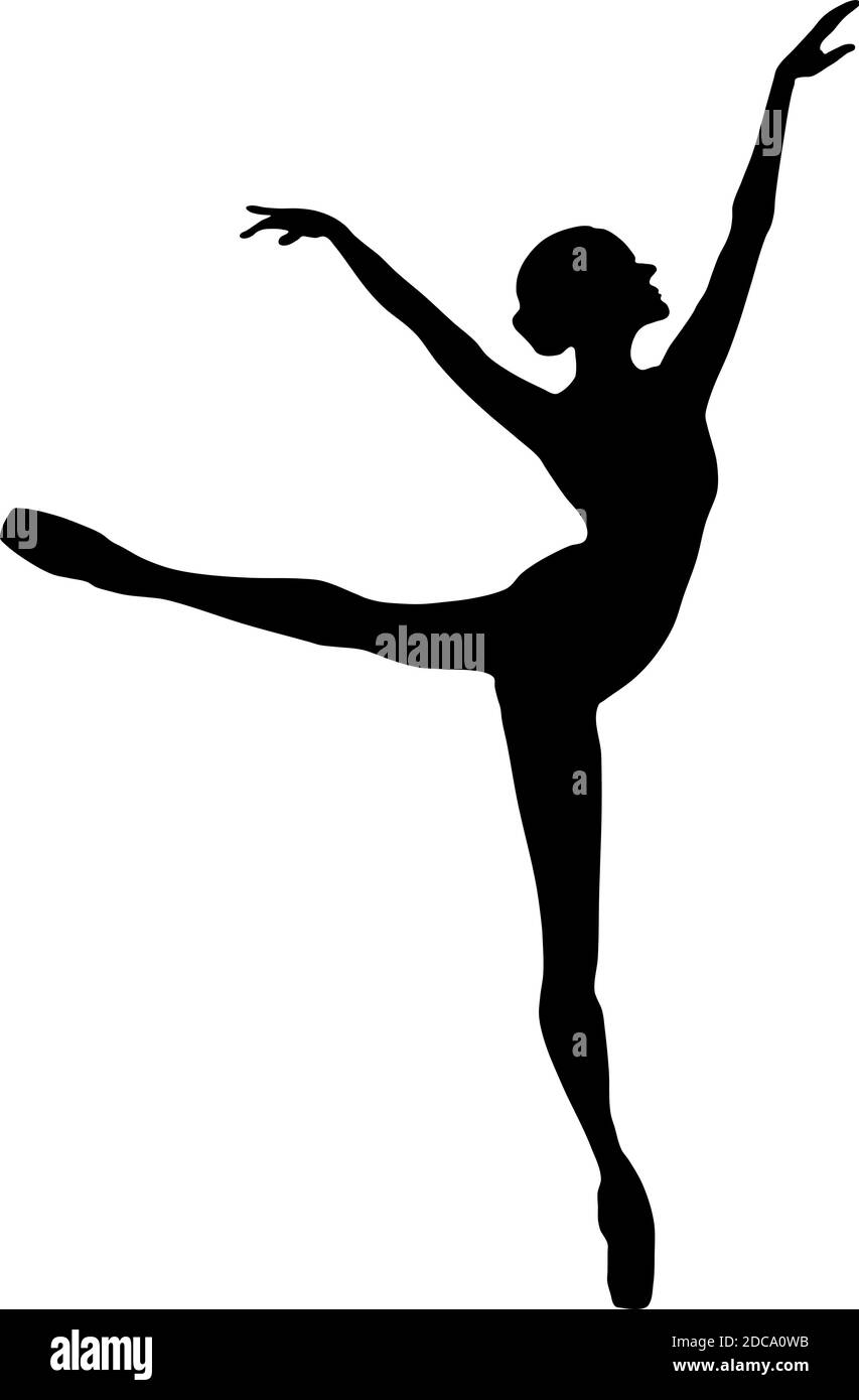 Vector of ballet dancer Stock Vector Image & Art - Alamy