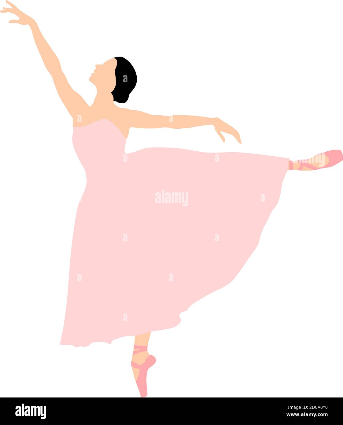 Vector of ballet dancer Stock Vector Image & Art - Alamy